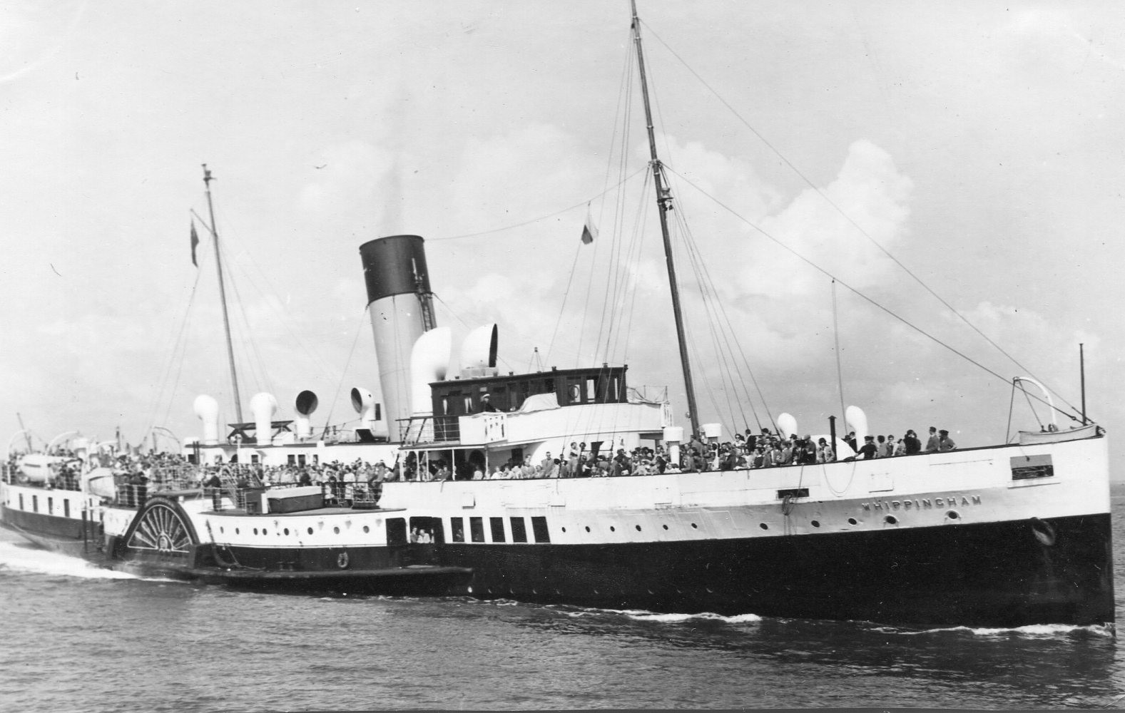 June 2025: Weymouth Paddle Steamers 1934 – Kingswear Castle
