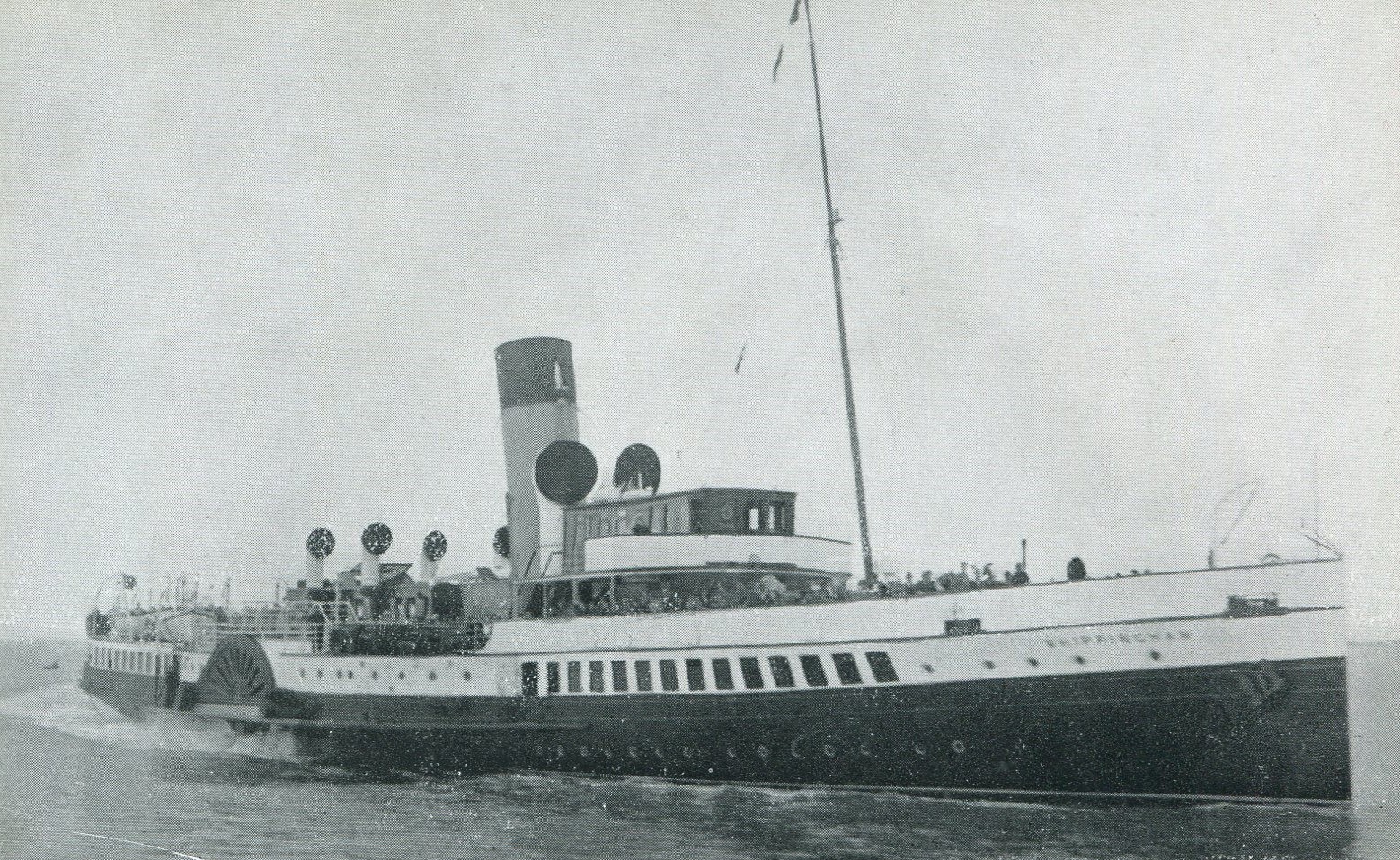 11th September 1932: Southsea or Whippingham – Kingswear Castle