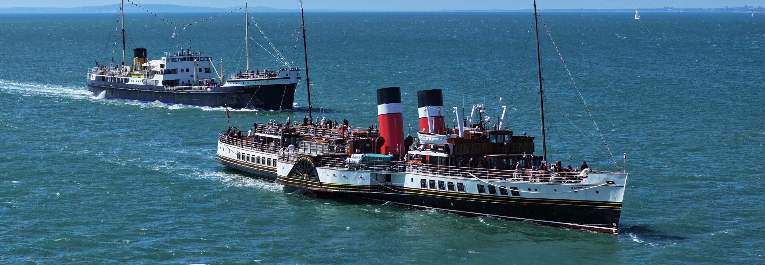 7th September 2023: Waverley Meets Shieldhall – Kingswear Castle