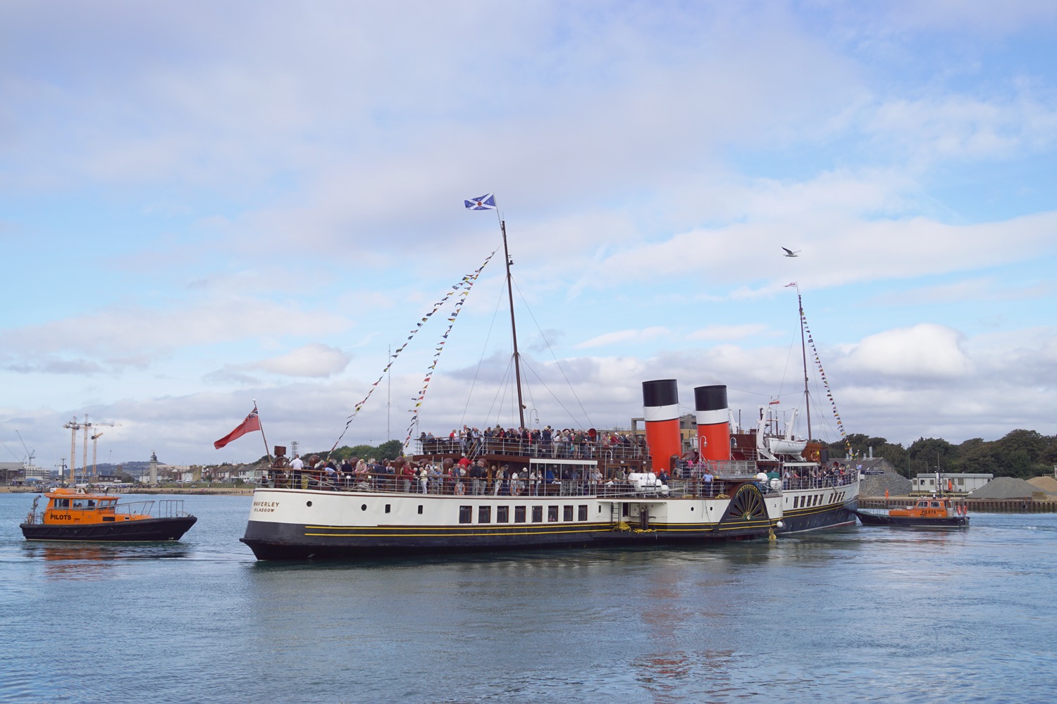 17th September 2023: Waverley at Shoreham – Kingswear Castle