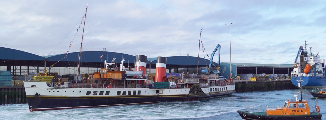 17th September 2023: Waverley at Shoreham – Kingswear Castle