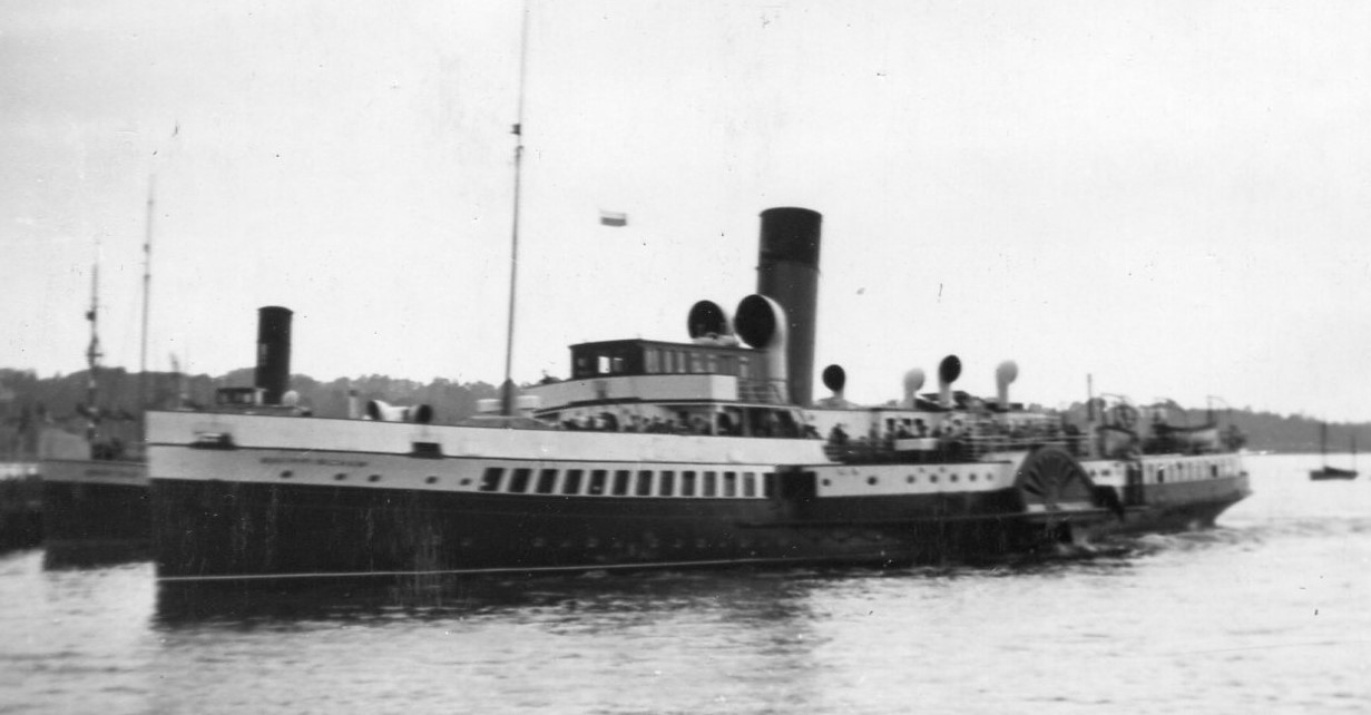 14th September 1932: Southsea & Whippingham – Kingswear Castle