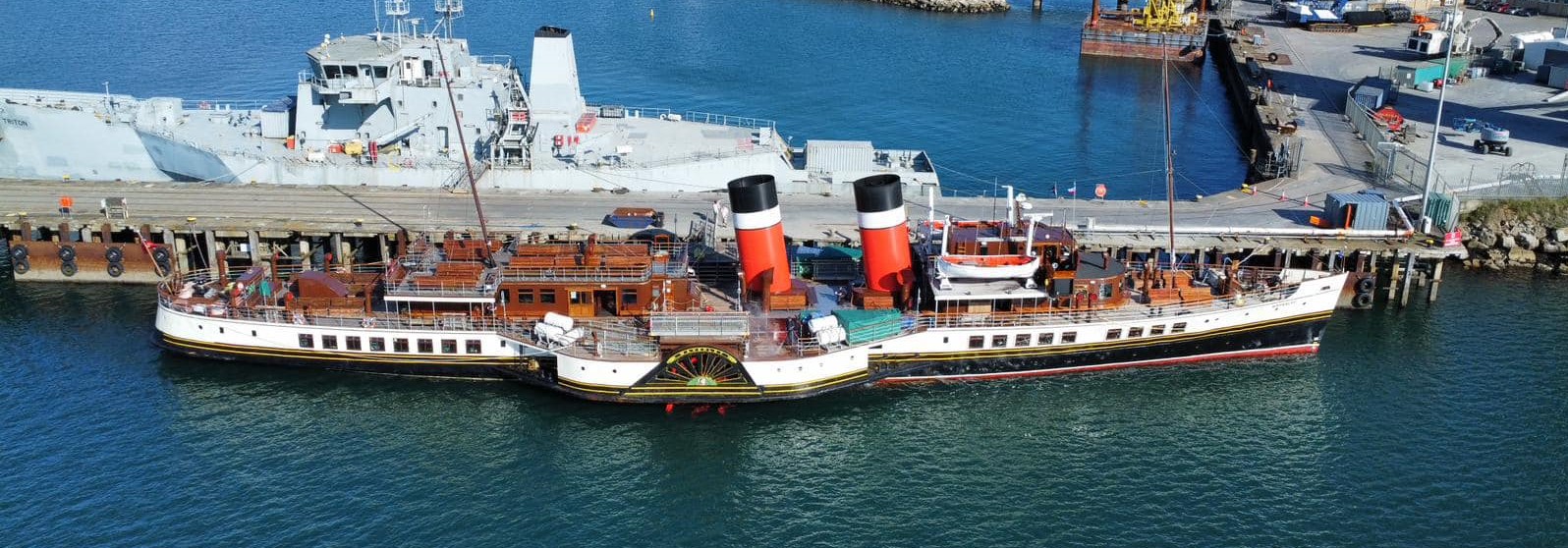 4th September 2024: Paddle Steamers at Portland – Kingswear Castle